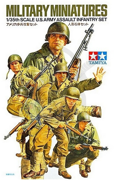 Battle-Models > 1:35 Tamiya 35192 US Army Assault Infantry